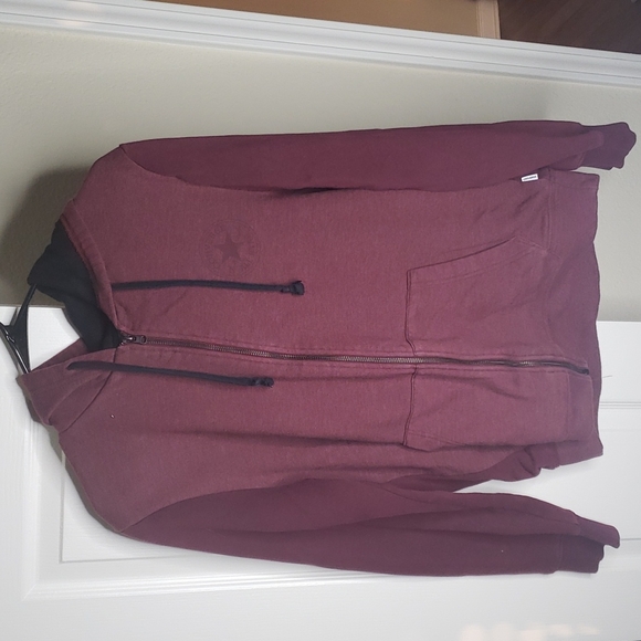 Converse | Sweaters | Converse Zipup Hoodie | Poshmark